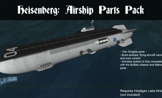 Heisenberg Airship Parts Pack on SpaceDock