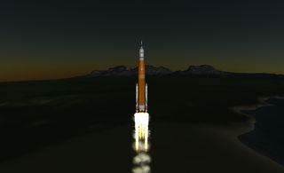 Updated Rockomax/SLS Part Textures on SpaceDock