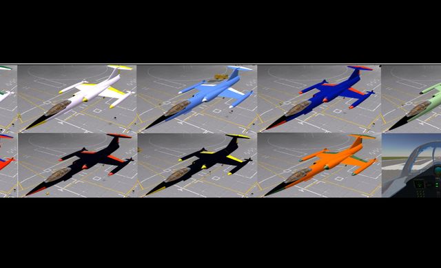 ColdJ's Military Planes F-104 Starfighter on SpaceDock