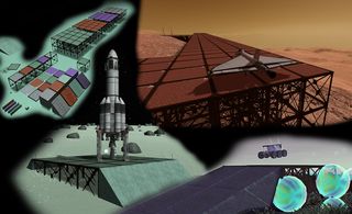 Colony Blocks and Platforms for KK on SpaceDock