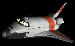 Shuttle Orbiter Construction Kit Recolored on SpaceDock