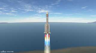 LongMarch-5（CZ-5） on SpaceDock