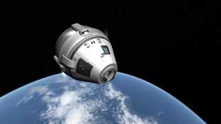 CST-100 Starliner on SpaceDock