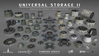 Universal Storage II on SpaceDock