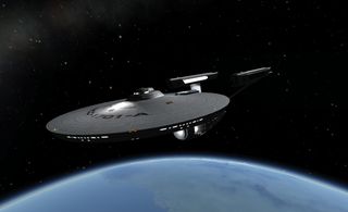 Constitution Refit on SpaceDock