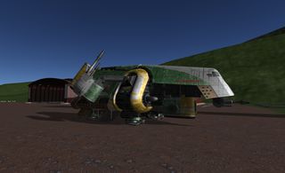 D5-Mantis Patrol Craft on SpaceDock