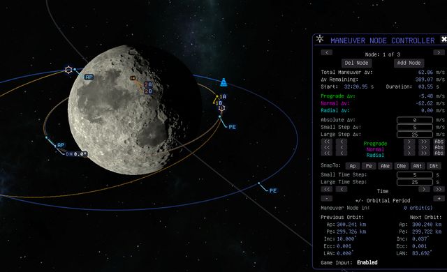 Maneuver Node Controller on SpaceDock