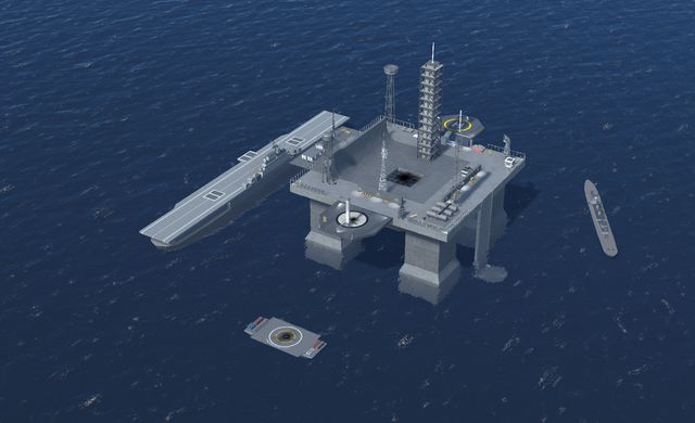 OffShore Launch Site on SpaceDock